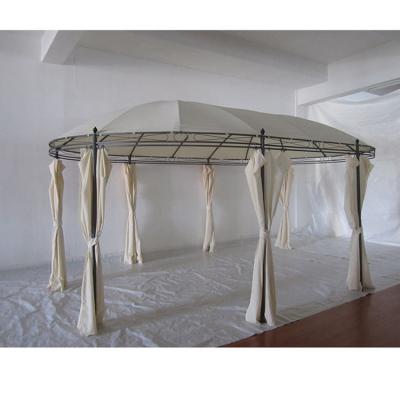 China Steel Gazebo Canopy 3.5x5.3m for Corporate Events Parties Waterproof Sunshade for sale