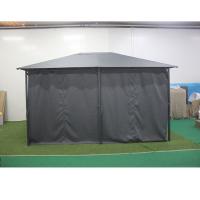 China Aluminum Frame Waterproof Polyester PA Coated Top Gazebo 3x4x2.6M for Garden Party for sale