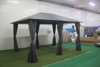China Aluminum Frame Waterproof Polyester PA Coated Top Gazebo 3x4x2.6M for Garden Party for sale