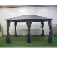 China Customizable Steel Gazebo Tent Outdoor Canopy Shelter 3x4x2.6M Waterproof for sale