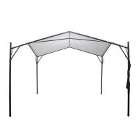 China Easy Assembly Metal Garden Pergola 3.5x3.5x2.7m Outdoor Gazebo Eco-Friendly Leisure for sale
