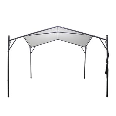 China Easy Assembly Metal Garden Pergola 3.5x3.5x2.7m Outdoor Gazebo Eco-Friendly Leisure for sale