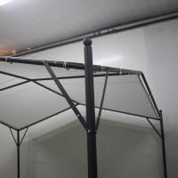 China Easy Assembly Metal Garden Pergola 3.5x3.5x2.7m Outdoor Gazebo Eco-Friendly Leisure for sale