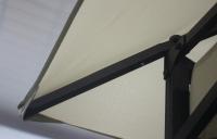 China 3x3x2.7M Steel Outdoor Double Topped Gazebo for Patio Canopy Party Sanctuary for sale