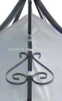 China Steel Frame Single Roof Garden Pergola 3x3x2.65m with Custom Color Options for sale