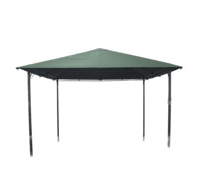 China Outdoor Gazebo Canopy Shelter 3x3x2.6m with Metal Frame and Sidewalls Easy Assembly for sale