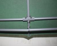 China Outdoor Gazebo Canopy Shelter 3x3x2.6m with Metal Frame and Sidewalls Easy Assembly for sale