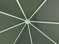 China Aluminum Gazebo Tent 3x3x2.57m with Polyester Sidewalls Waterproof Outdoor Shelter for sale