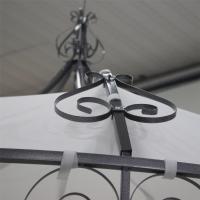China Steel Metal Customized Garden Gazebo Dia3x2.9m for Outdoor Relaxation Entertaining for sale