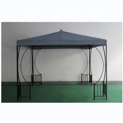 China Steel Frame Powder Coating Arches Garden Canopy Pergola Tent Screen 3x3x2.5m for sale