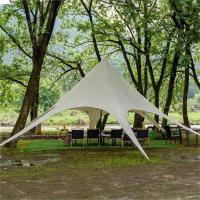 China Powder Coated Custom Outdoor Star Tent Beach Shade Canopy 3x3m Pavilion for sale