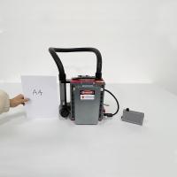 China 50W 100W Pulse Laser Cleaning Machine 1mJ Backpack Laser Cleaner Battery Driving for sale