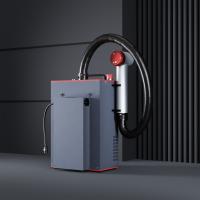 China Portable Backpack Pulse Laser Cleaning Machine 200W Rust Paint Oil Oxide Removal Pulse Laser Cleaning Machine for sale