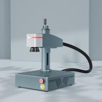 China Portable MAX Raycus JPT Fiber Laser Marking 20W 30W 50W Desktop Laser Engraver Machine for sale