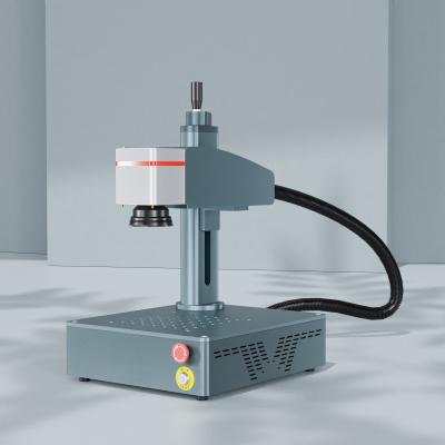 China Portable MAX Raycus JPT Fiber Laser Marking 20W 30W 50W Desktop Laser Engraver Machine for sale