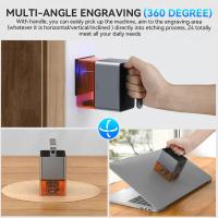 China Home Mini Portable Handheld Laser Engraver Laser Marking Machine For Metal / Non Metal for sale