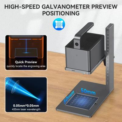 China Home Mini Portable Handheld Laser Engraver Laser Marking Machine For Metal / Non Metal for sale