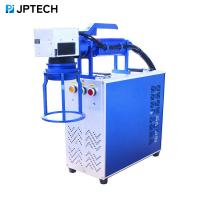 China 30W 50W Floor Tire Handheld Laser Welding Machine Fiber Laser Metal Marking Machine for sale
