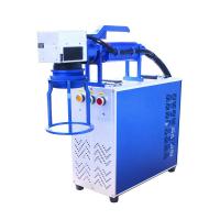 China 30W 50W Floor Tire Handheld Laser Welding Machine Fiber Laser Metal Marking Machine for sale
