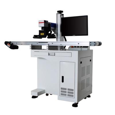 China High Power Co2 Laser Marker 20W 3D Laser Marking Machine For Wood Paper for sale