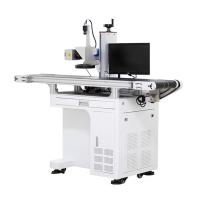China High Power Co2 Laser Marker 20W 3D Laser Marking Machine For Wood Paper for sale