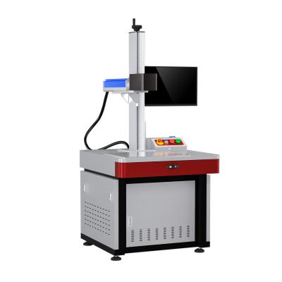 China 3W / 5W 3D Jewelry Laser Marking Machine For Metal Non Metal Pattern Depth Engraving for sale
