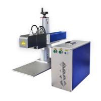 China Desktop Fiber Laser Marking Machine 2.5D 3D MOPA M7 30w 50w 60w 80w 100w for sale