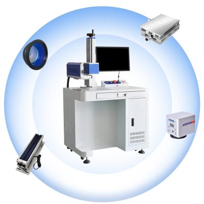 China High Power 3D Laser Marker 20W 30W 50W 100W Co2 Laser Marking Machine For Wood Paper for sale
