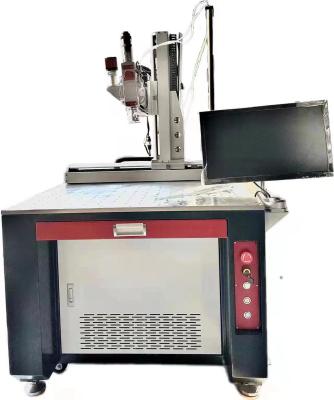 China Automatic 3000W Continuous Desktop Laser Welding Machine Fiber Laser Welder for sale