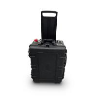 China Portable Pulse Fiber Laser Cleaning Machine Suitcase Style For Metal Aluminum Surface for sale