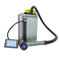 China 50W 100W 200W Mini Fiber Laser Machine Backpack JPT Laser Rust Removal Cleaning Machine Pulse Laser Cleaning Machine for sale