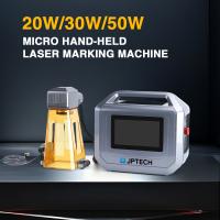 China 4.5kg Handheld Portable Mini Fiber Laser Marking Machine 20W 30W 50W for sale