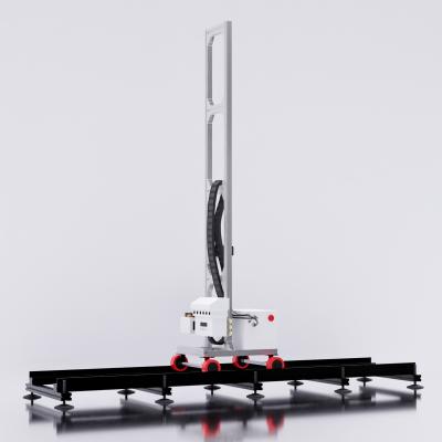 China Automatic 3D Vertical Wall Printer Digital Varnish UV Inkjet Wall Painting Machine for sale