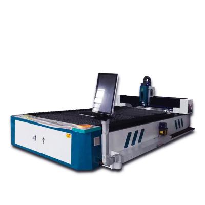 China Industrial Fiber CNC Max 1500W 3000W Laser Cutting Machine For Stainless Steel Aluminum for sale