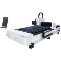 China Industrial Fiber CNC Max 1500W 3000W Laser Cutting Machine For Stainless Steel Aluminum for sale