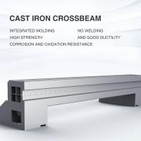 China Industrial Fiber CNC Max 1500W 3000W Laser Cutting Machine For Stainless Steel Aluminum for sale