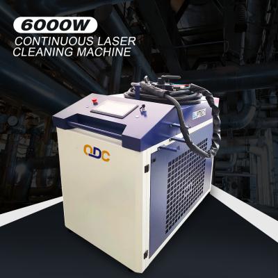China 1064nm CW Laser Cleaning Machine Rust Removal 6000W Handheld Fiber Laser Cleaning Machine for sale