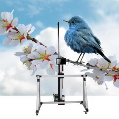 China 3D Wall Painting Portable UV Ink Jet Printer Automatic Indoor and Outdoor Background Wall Equipment for sale