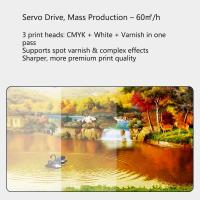 China Jiangpin DIY UV Inkjet Printer with for TX800 Head for Paper Glass Wood More-Automatic Color Printing for sale