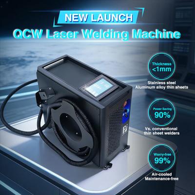 China QCW Handheld Laser Welder 150W 300W Air Cooled Portable Spot Welder for Stainless Steel for sale