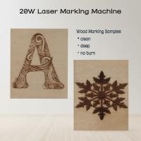 China 20W Fiber Laser Marker with 3D Capability for Metal & Wood, Supports AI/DXF, Works with Windows/Android/IOS for sale
