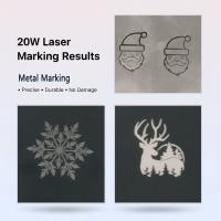 China 20W Fiber Laser Marker with 3D Capability for Metal & Wood, Supports AI/DXF, Works with Windows/Android/IOS for sale