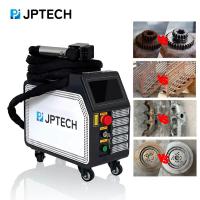 China 300W JPT Portable Pulse Laser Cleaner for Stainless Steel Aluminum & Wood Rust Removal with Air Cooled System for sale