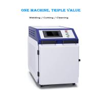China 1500W 3-in-1 Fiber Laser Welding Cutting Cleaning Machine for Stainless Steel Rust Removal for sale