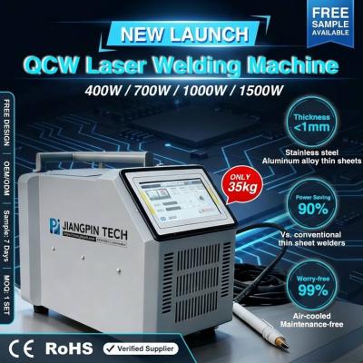 China Handheld QCW Laser Welder 1500W High-Accuracy for Metal Sheets Jewelry & Repair Portable Pulse Spot Welding Machine for sale