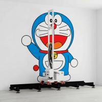 China DX7 DX10 UV Inkjet Printer All-in-One 2400 DPI 1 Year Warranty Automatic Flex Wall Floor Mural for sale