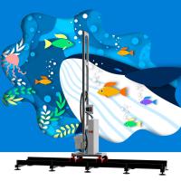 China Portable Wall Printer 3D 5D Effect Affordable Price and Good Quality Large Format UV 3D Wall Printing Machine for sale