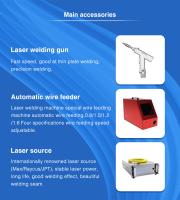 China 1500W 3-in-1 Fiber Laser Welding Cutting Cleaning Machine for Stainless Steel Rust Removal for sale
