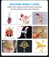 China 200W Jewelry Laser Welding Machine YAG Pulse Laser for Gold Silver Repair with Water Cooling for sale