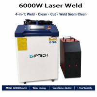 China Multipurpose 6000W Portable Laser Welder 4 in 1 - Welding Cutting Cleaning Seam Cleaner Built-in Water Cooling for sale